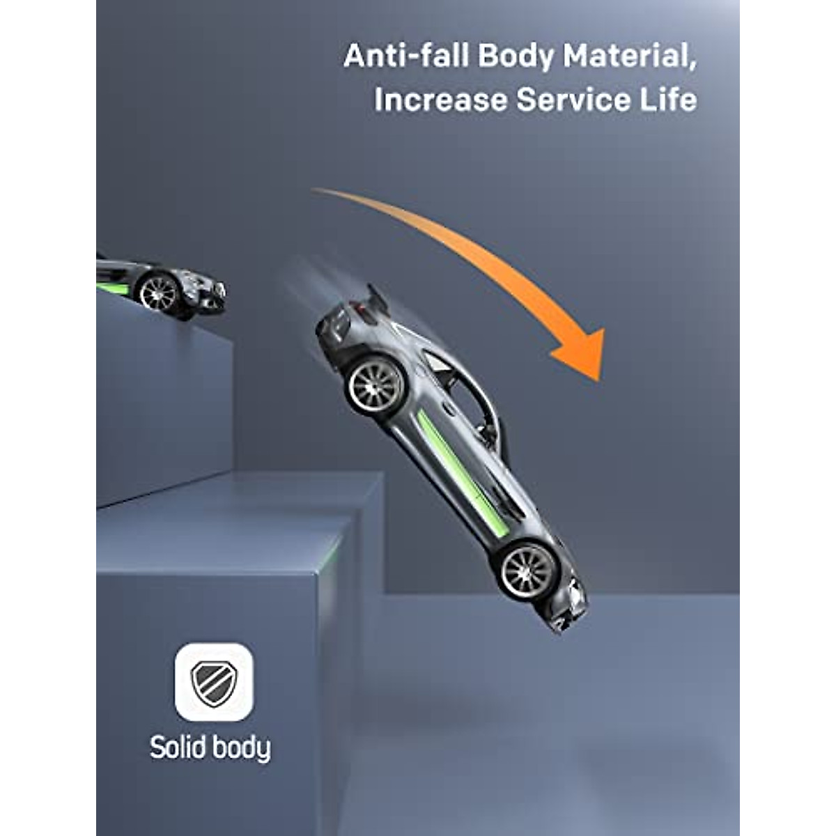 MIEBELY Remote Control Car, Mercedes Benz 1/12 Scale Official Authorized GT R Pro Rc Cars 7.4V 900mAh Rechargeable Battery 2.4Ghz Rc Drift Cars W/LED Toy Car Birthday Gift for Boys Kids Adults Age 6+