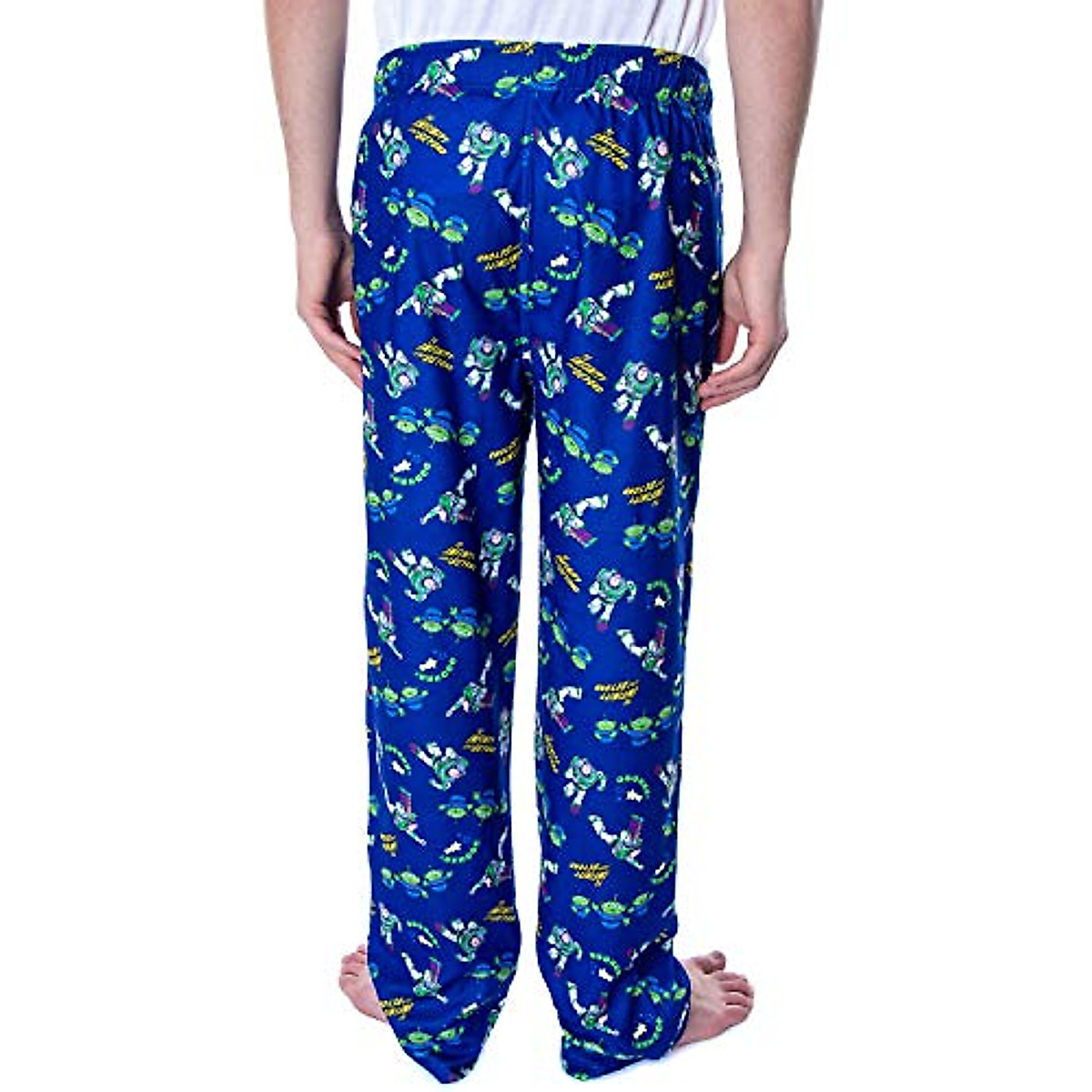 Disney Men's Toy Story Buzz Lightyear and Aliens to Infinity and Beyond! Sleepwear Lounge Pajama Pants (2X-Large)