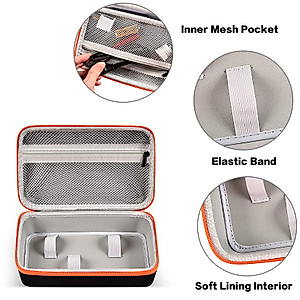 Case Compatible with Klein Tools 80016/ ET310 Circuit Breaker Finder Tool Kit for RT250 GFCI Receptacle Tester Electrical Tools Bag Storage Organizer Holder-Box Only(Grey)