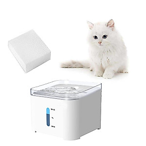 Pet Replacement Sponge Filters for 67oz/ 2L Pet Water Fountain Cat Water Foam Filter Dog Drinking Water Sponge Foam Filters for Pet Dog Cat Fountain (12)