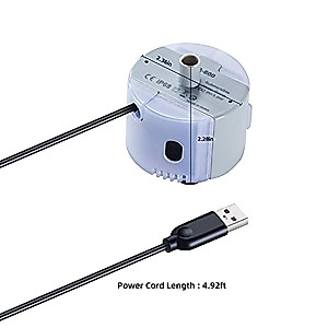 OlarHike Replacement Pump for Pet Drinking Fountains Compatible with Stainless Steel Pet Fountain Only, Dog and Cat Water Dispensers Pump