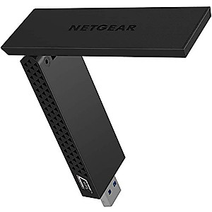 NETGEAR WiFi AC1200 USB 3.0 Adapter (A6210) | Dual Band Wireless Gigabit Speed Up to 1200 Mbps, Works with Any WiFi Router, for Windows PC