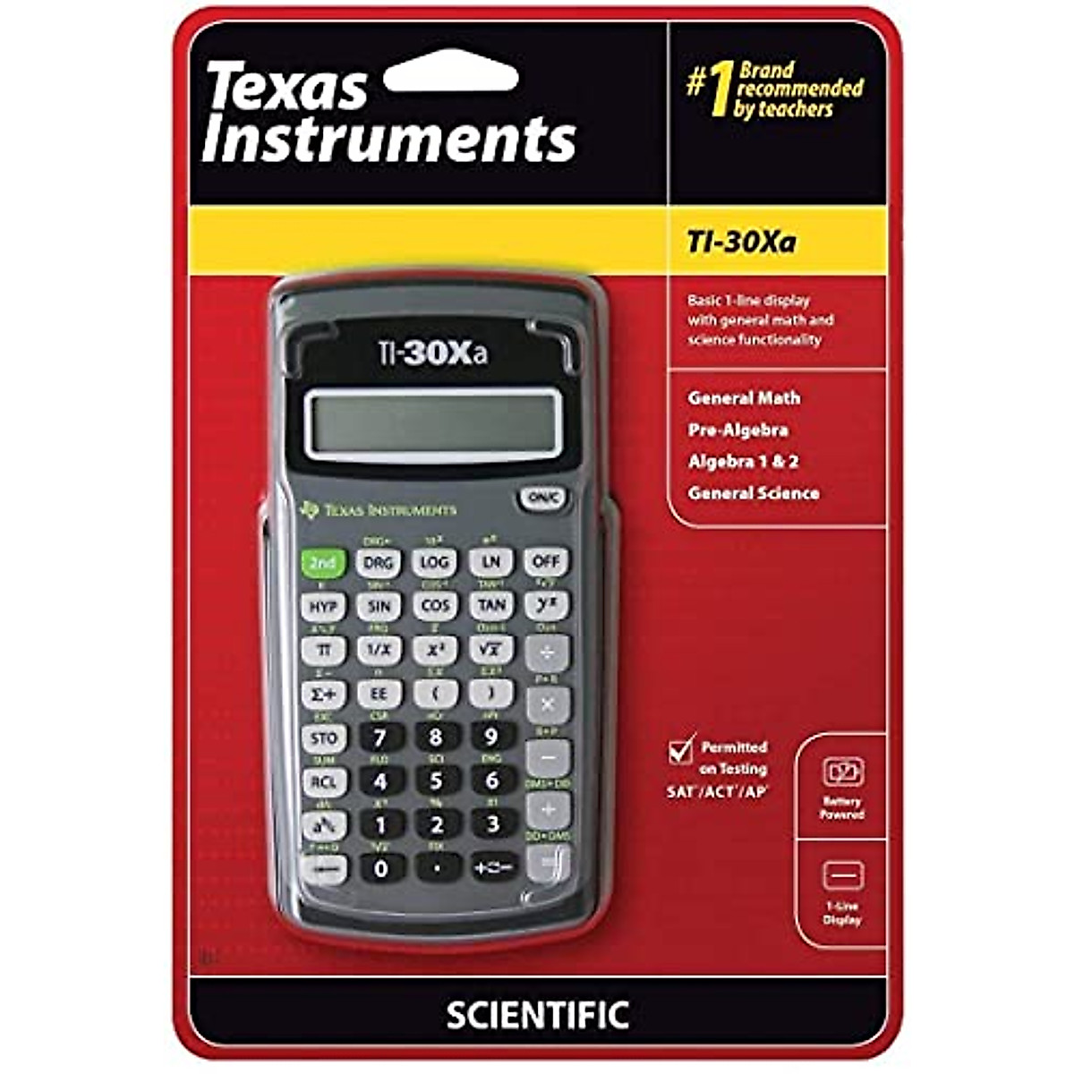 Texas Instruments TEXTI30XA TI-30XA Student Scientific Calculator - New