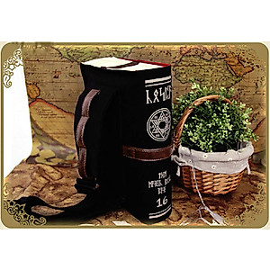 GK-O Anime Cosplay Magic Book Canvas PU Shoulder Bag Cross Body Bags Unisex Backpack (PU leather)