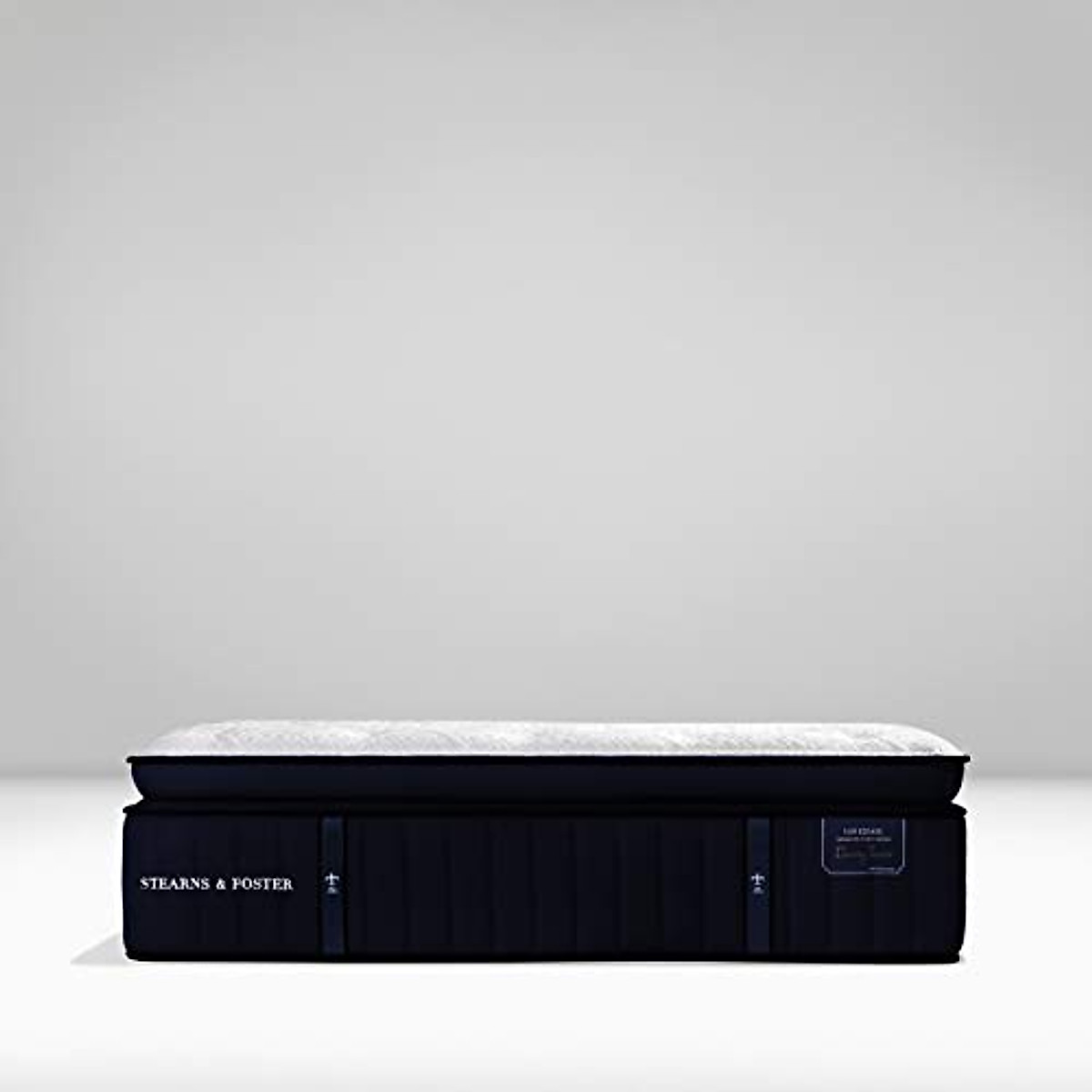 Stearns & Foster Lux Estate 16" Cassatt Luxury Ultra Plush Euro Pillowtop Mattress, King, Hand Built in the USA