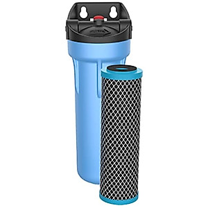 Pentair Pentek LR-1500 Lead Filtration System, 10" Under Sink High-Flow Lead Reduction Drinking Water System, Includes 10" Standard housing with mounting Bracket Cap, LR-FB10 Cartridge and Wrench