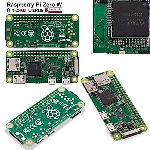 Raspberry Pi Zero W Basic Starter Kit- Black Case Edition-Includes Pi Zero W -Power Supply & Premium Black Case