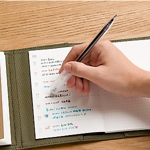 Muji Erasable Pen (Black)