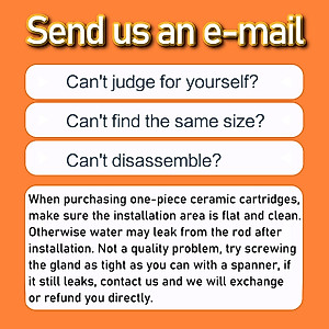 25mm ceramic faucet cartridge, Aimcertrigde 25mm Faucet Cartridge Ceramic Disc Cartridge Replacement for Single Handle Kitchen Basin and Shower Faucets