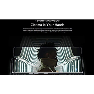 LG Velvet 5G LM-G900TM, US 5G/Global 4G LTE, 128GB, 6GB RAM, Aurora White - T-Mobile Unlocked (AT&T, Metro, Global) - 64GB SD Bundle