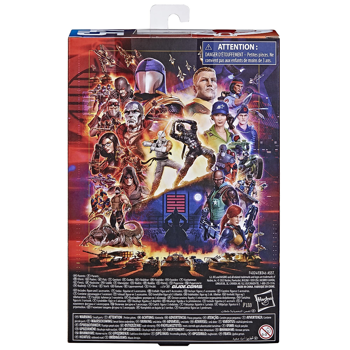 G.I. Joe Classified Series Lonzo Stalker Wilkinson Action Figure 46 Collectible Toy, Multiple Accessories 6-Inch-Scale, Custom Package Art