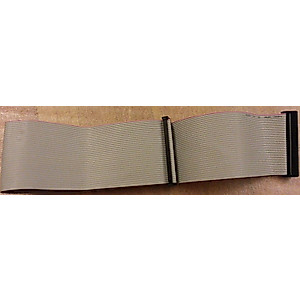 Connectors Pro PC Accessories 2-Pack 18 Inches 2 Female Connectors IDC 2x25 50P SCSI Internal Flat Ribbon Cable