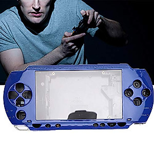 01 02 015 Console Case, Simple and Compact Game Console Replacement Shell with Screwdriver for Game Accessories(Blue)