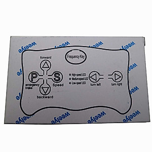 2.4G Bluetooth Remote Control for Kids Powered Ride On Car, Remote Controller Transmitter Accessories for Children Electric Ride On Car Replacement Parts White