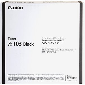 Canon, CNMT03, T03 Toner, 1 Each