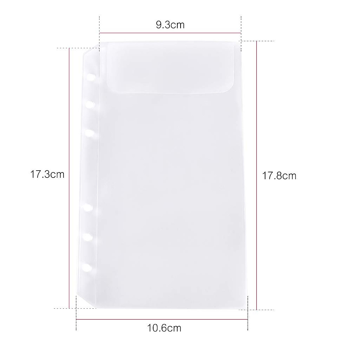 KADS Nail Stamping Plates Organizer Case Slots Nial Plates Holder Inner Page Replacement Slots (Only Slot Size 1-5 Pcs)