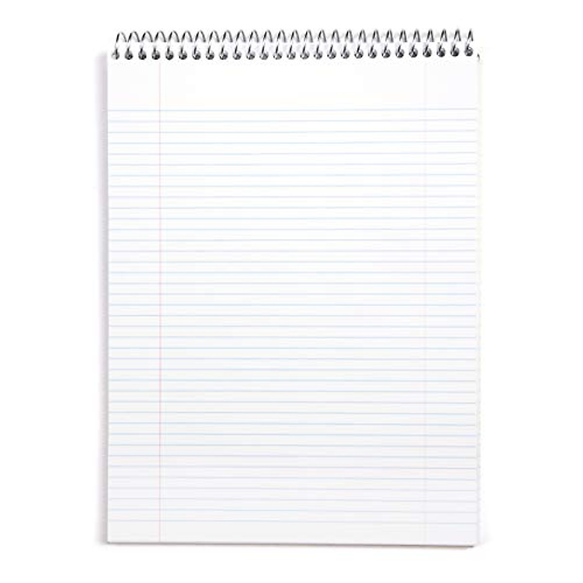 Mintra Office TOP BOUND Durable Spiral Notebooks (Teal, Purple, White, College Ruled 3pk)