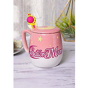 Sailor Moon 16oz Ombre Mug with Molded Spoon Standard