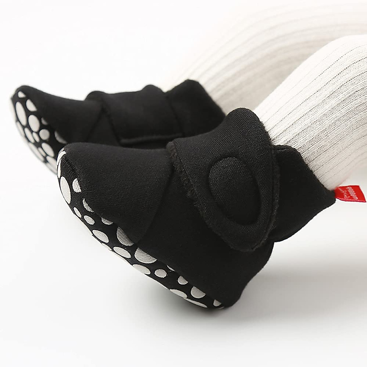 QWZban Baby Booties Infant Newborn Boys Girls Slippers Warm Crib Sock Shoes Indoor First Walker Prewalker