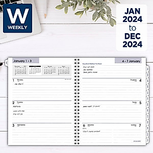 AT-A-GLANCE 2024 Weekly & Monthly Planner Refill for G545 Line Planners by AT-A-GLANCE, 7" x 8-3/4", Medium, Executive, DayMinder (G5455024)