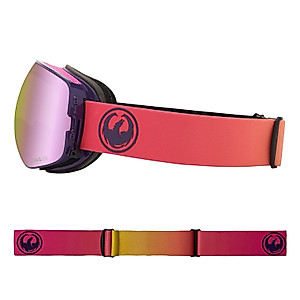 Dragon Alliance X2S Smaller Fit Fade Pink/Lumalens Pink Ion Snow Goggles