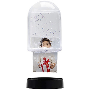 Neil Enterprises Inc. 2" x 2.875" Vertical Clear Photo Snow Globe