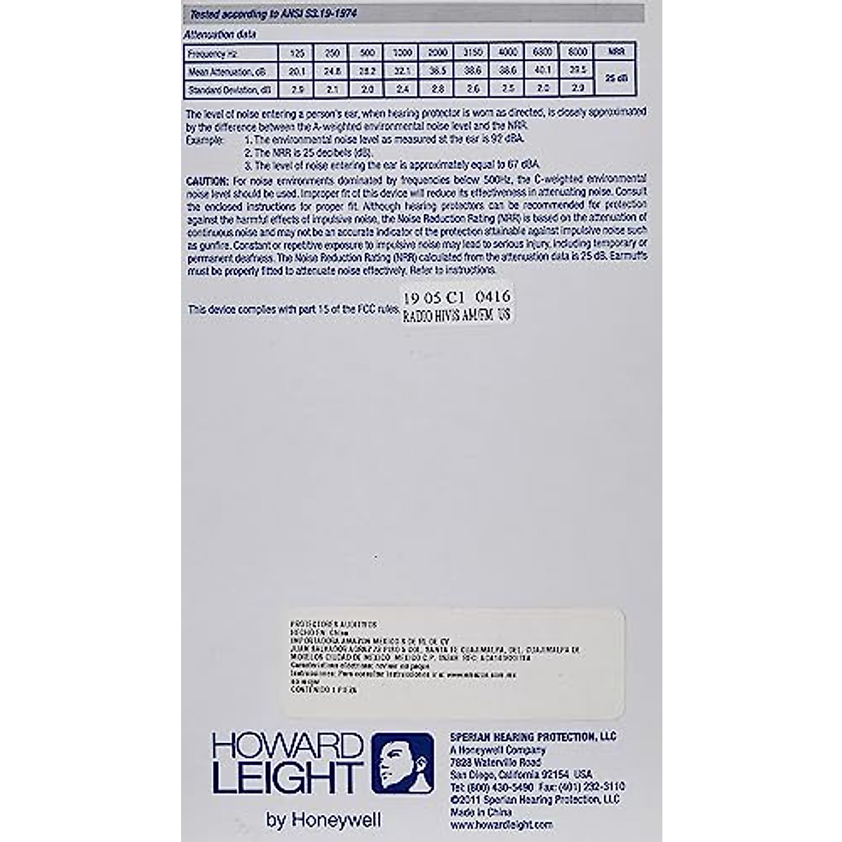 Howard Leight by Honeywell Sync Hi-Visibility Digital AM/FM Radio Earmuff (1030390),Bright Yellow/Green, Unisex