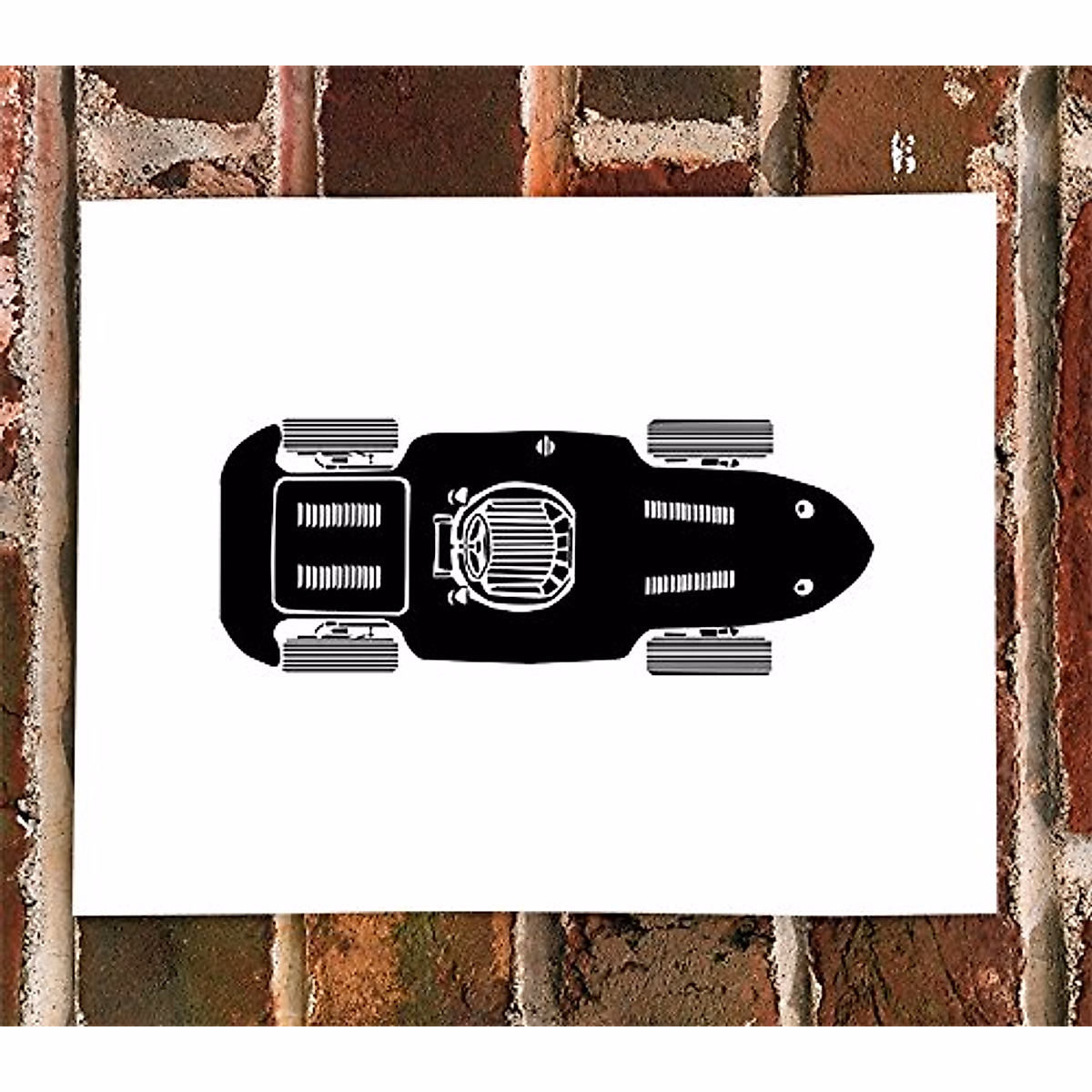 KillerBeeMoto: Limited Print Vintage Open Wheeled Italian Race Car Design