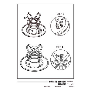 Powell Hamilton Dining Table, Cherry, 45 in x 29.5 in x 45 in