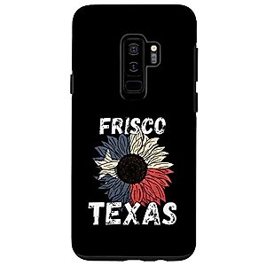 Galaxy S9+ Retro Frisco TX Texas City Apparel Souvenir Case
