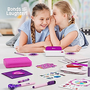 Pretty Me Secret Messaging Kit for Girls - Gifts Ideas for Birthday - Ages 7-14+ Year Old Girl - Best Cool Stuff Toys Kits for Friends, BFF, Teen, Teenager, 7 to 14 Olds