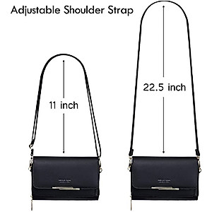 Weilan Small Crossbody Bag for Women,Cell Phone Purse Women's Shoulder Handbags Wallet Purse with Credit Card Slots