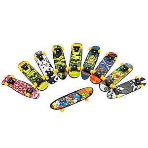 BeautyMood 24 pcs Professional Mini Finger Skateboard, Creative Fingertip Movement for Adults and Children (Random Mode).