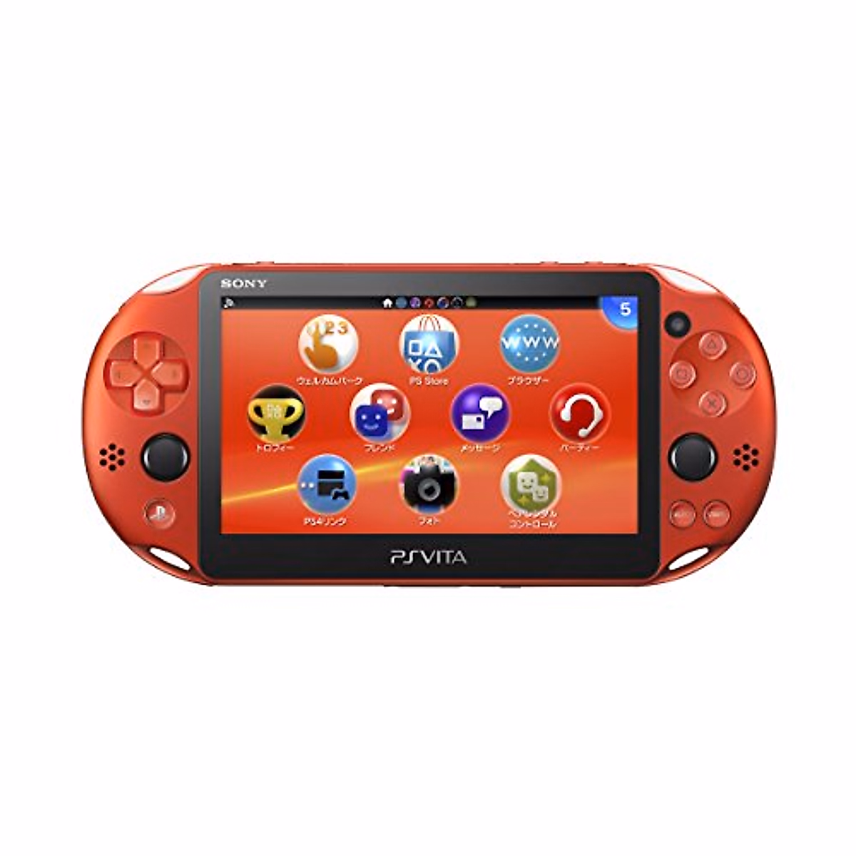 PlayStation Vita Wi-Fi Metallic Red PCH-2000ZA26 (Japan Import)