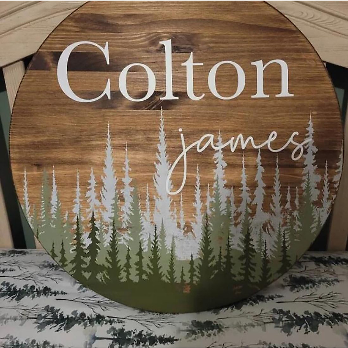 Pine Tree Stencils Tree Stencil Forest Stencil Wood Burning Stencils Patterns Reusable Drawing Templates for Painting on Wood Wall Fabric Furniture