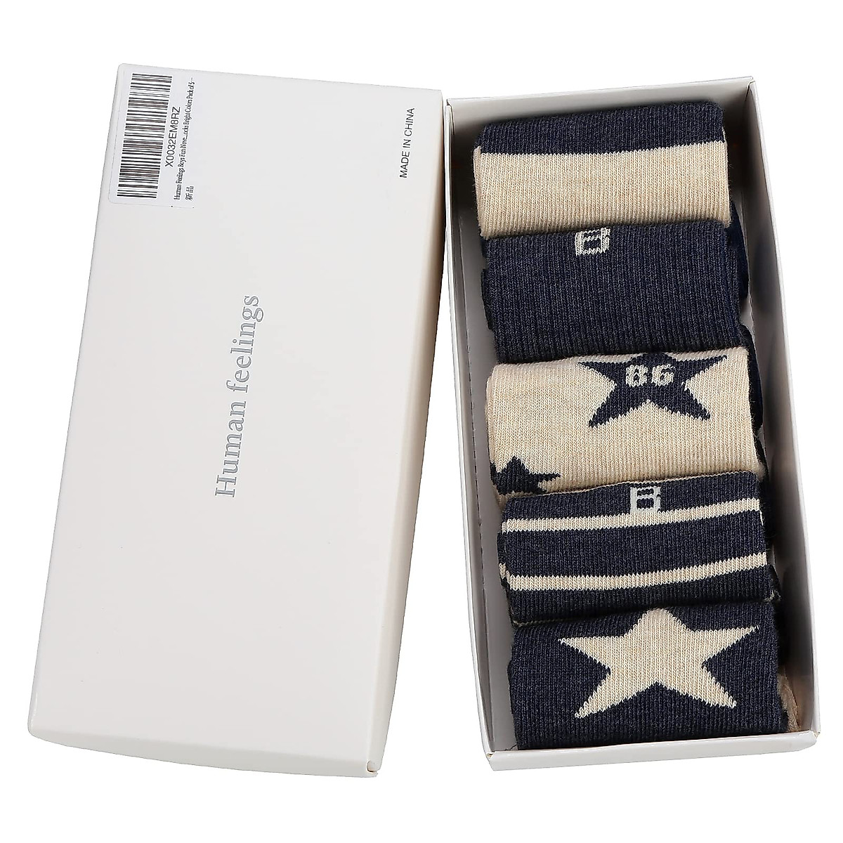 HUMAN FEELINGS Boys socks 10-12 years old kids socks youth year cotton toddler sock boy 2t-3t,Little White Fun Novelty Blue