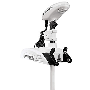 Minn Kota 1363762 Riptide Terrova Saltwater Electric-steer Bow-Mount Trolling Motor with Digital Maximizer & CoPilot, 80 lbs Thrust, 54" Shaft