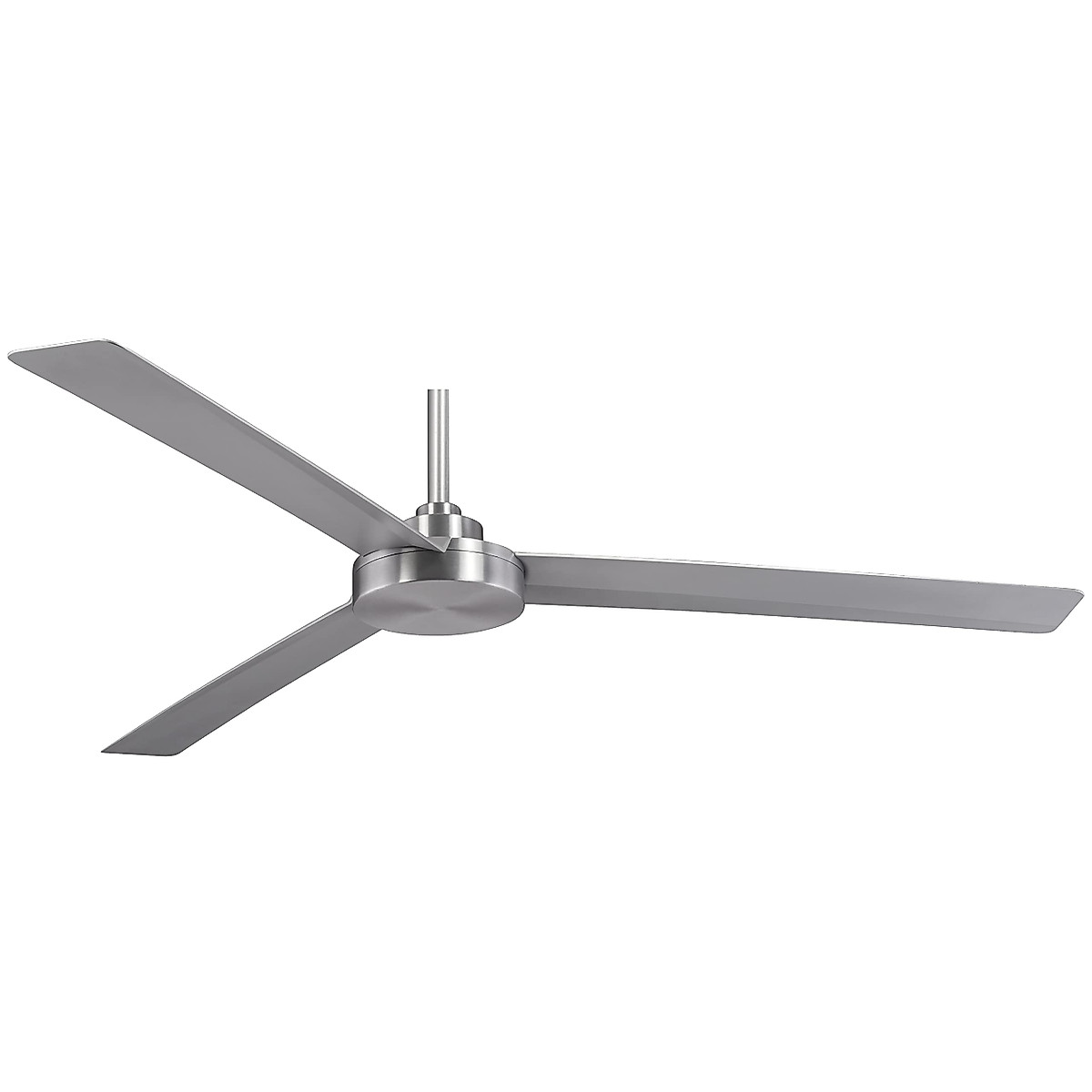 Minka Aire F624-ABD Roto XL, 62" 3-Blades Ceiling Fan in Brushed Aluminum Finish with Silver Blades