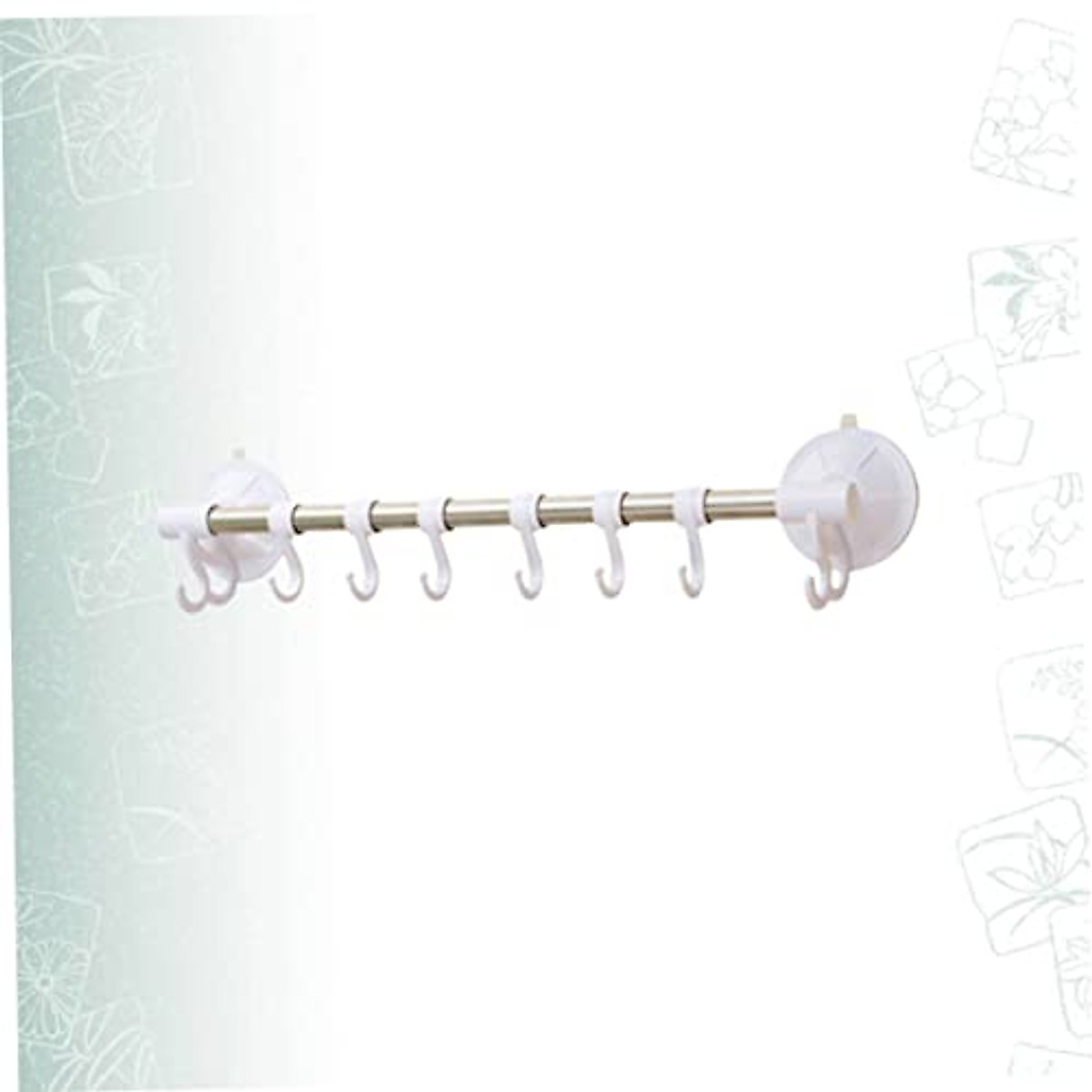 Hanging Rack 1PC Towel Rack Hand Towel Ring Towel Holder Bathroom Towel bar Towel Hanging Hook Hanging Rack Wall Towel Shelf Towel Hanger No Punching Cup White Towel Holder