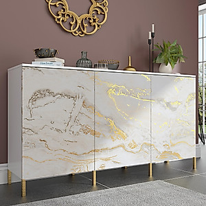 Livelynine off White Marble Contact Paper for Countertops Desk Waterproof Gold Marble Wallpaper Peel and Stick Countertop Kitchen Vinyl Wrap Marble Counter Top Covers Bathroom Bedroom Walls 15.8x78.8"