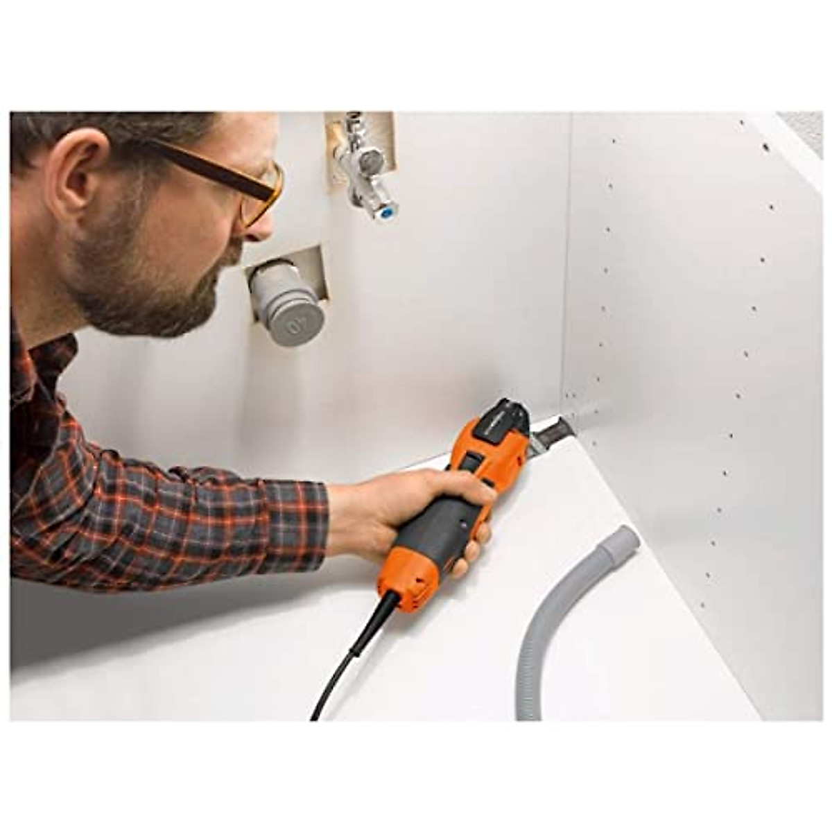 Fein Multimaster Tool MM 500 Start Q Oscillating Kit - 350W High-Performance Corded Multi Tool for Interior Construction and Renovation - Includes Nylon Bag - 72295264090