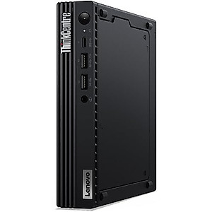Lenovo 2024 ThinkCentre M70q Gen 3 Tiny Business Desktop Intel 6-Core i5-12400T Iris Xe Graphics 16GB DDR4 512GB NVMe SSD WI-FI AX BT USB-C HDMI2.1 DP RJ-45 Windows 10 Pro w/RE USB