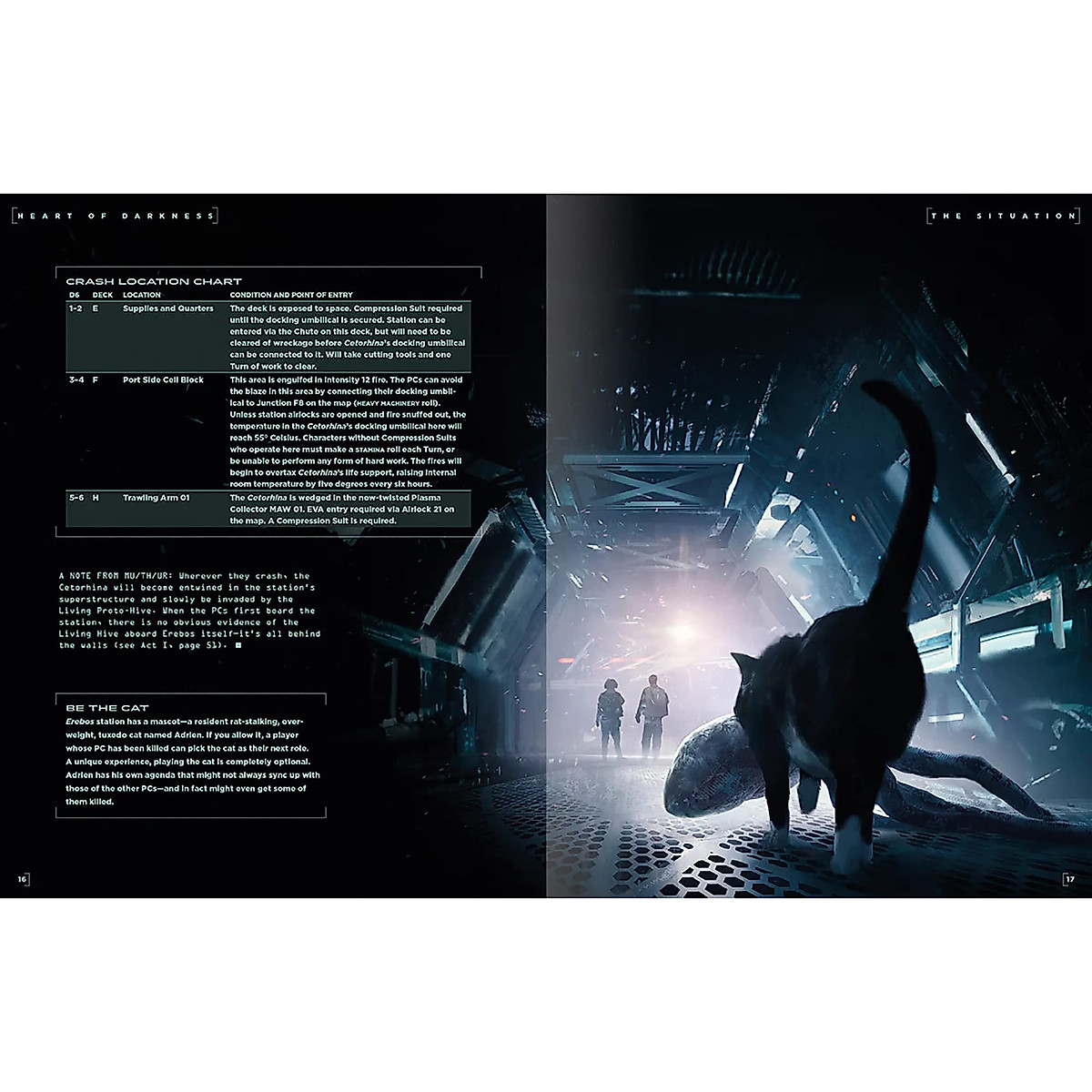 Free League Publishing: Alien RPG: Heart of Darkness - Expansion Hardcover Book, Alien RPG Core Rulebook or Alien RPG Starter Set Required, Roleplaying, For 3 to 5 Players