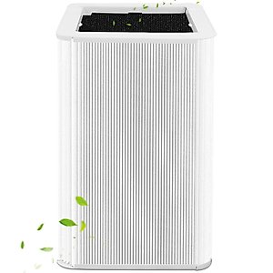 121 Replacement Filter Compatible with Blueair Blue Pure 121, H13 True HEPA Filter Particle and Activated Carbon Replacement Filter(1Pack)