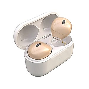 SZHTFX Invisible Earbuds Small Mini Hidden Earbuds for Work, Sleep, Music (Nude)