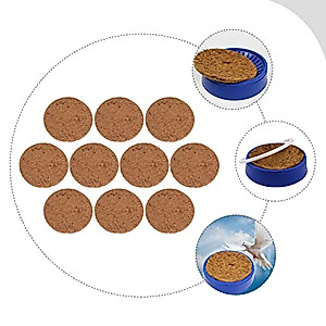 Yardwe Zoa 2pcs Natural Bird Bird Nesting Bowls Pigeon Egg Pigeon Eggs Hatch Mat: 10pcs Birdhouse