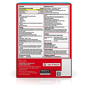 Tylenol Cold Flu Severe 50 packs of 2 Caplets in Each pack, Dispenser Pouch Box