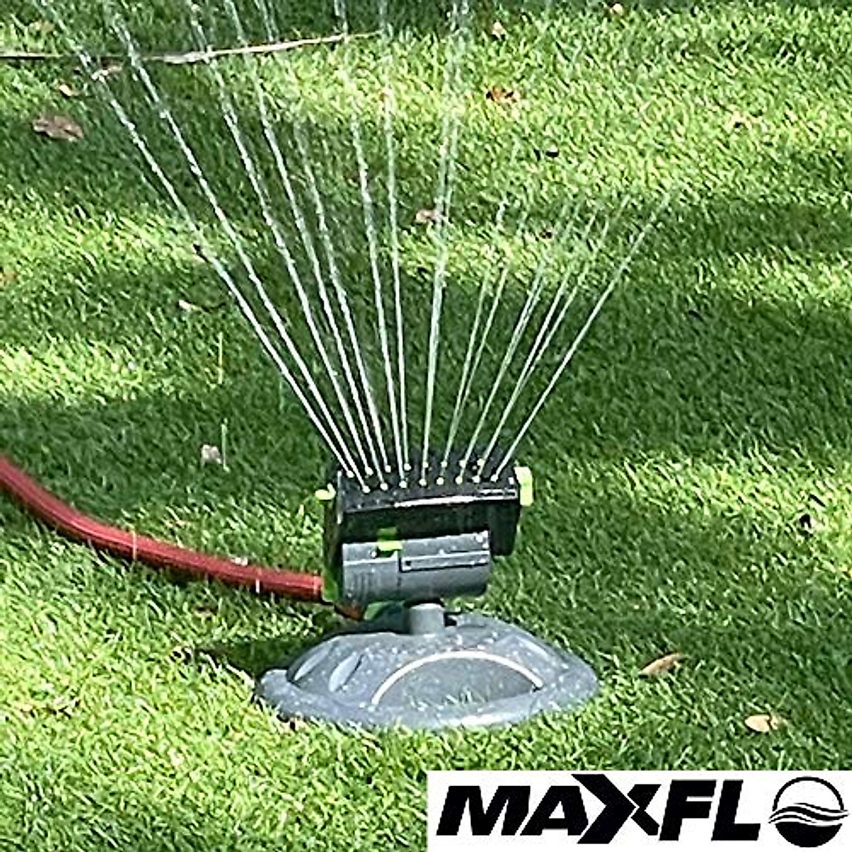 Sprinklers for Yard Water Sprinkler Water Sprinklers for Lawn Garden Sprinkler for Yard Sprinkler Mini Oscillating Sprinkler Watering System Large Coverage Leakproof Hose Connection