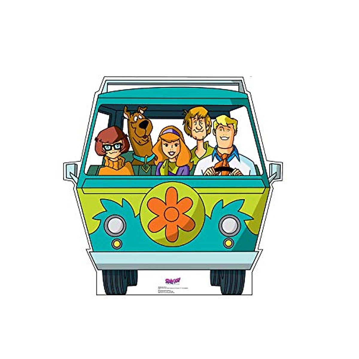 Cardboard People Mystery Machine Life Size Cardboard Cutout Standup - Scooby-Doo! Mystery Incorporated
