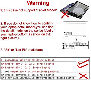 Alapmk Protective Case Cover for 15.6" HP ProBook 650 G4 G3 G2 G1/ProBook 655 G3 G2 G1 Series Laptop [Warning:Not fit ProBook 450/ProBook 455],Love Tree